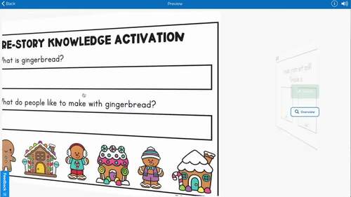 How to Catch a Gingerbread Man Book Companion Boom Cards by Speechie ...