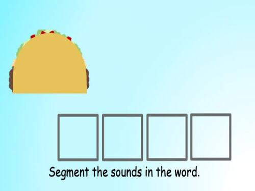 oa ow (vowel digraph) SmartBoard lesson slide: read, spell, segment ...
