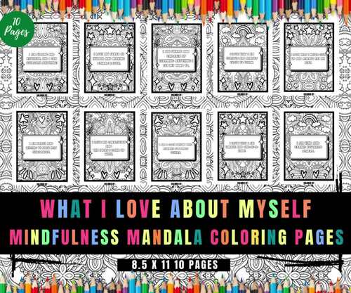 What I Love About Myself, Positive Affirmations & Mindset Growth ...