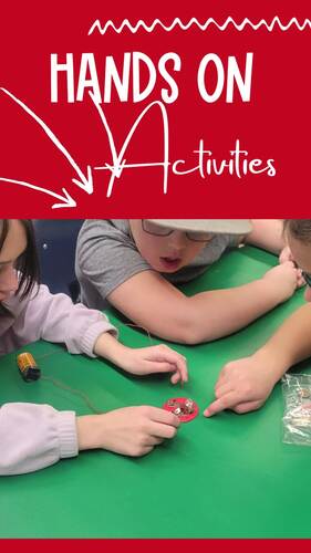 Electricity & Magnetism Unit- Batteries, Circuits, Magnets, Escape Room