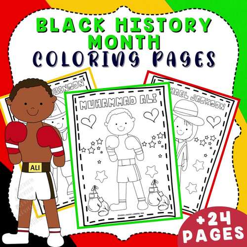 Black History Month Coloring Sheets | Fun & Educational February ...