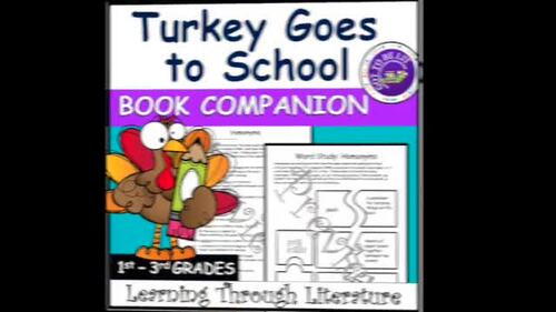 Turkey Goes to School Book Companion, Fall Reading and Writing Activities