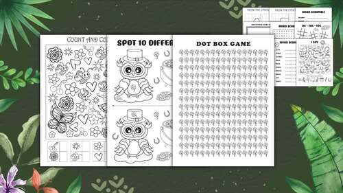 St. Patricks Day 30 worksheets Activities handwriting Coloring ...