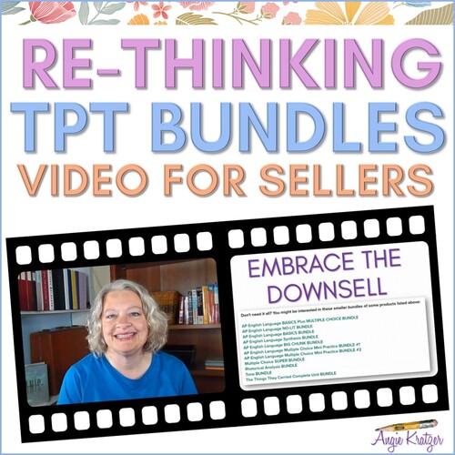 Re-Thinking Bundles on TPT - TPT Seller Course - Seller Tips by Angie ...