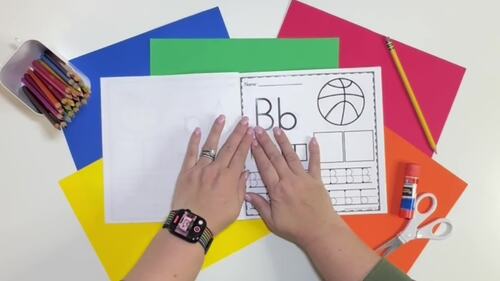 Alphabet Book Letter Practice Sounds & Formation for Preschool ...