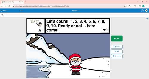 Hide and Seek with Santa and Friends Language Activity | TPT