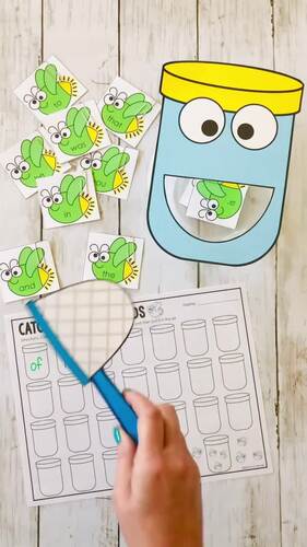 Fry's Sight Words - Hands on Activity Center for Fry's Sight Words 1 - 25
