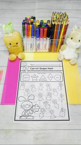 Preschool Easter Worksheets Math & Literacy Activities Alphabet ...