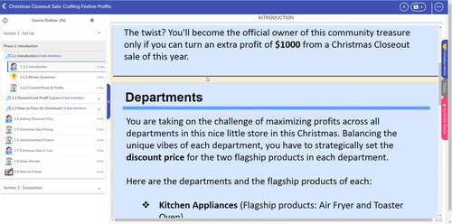 Christmas Closeout Sale : Interactive Business Activity by ...