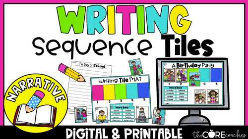 Sequence Writing Prompts - Story Sequencing Picture Cards & Narrative ...