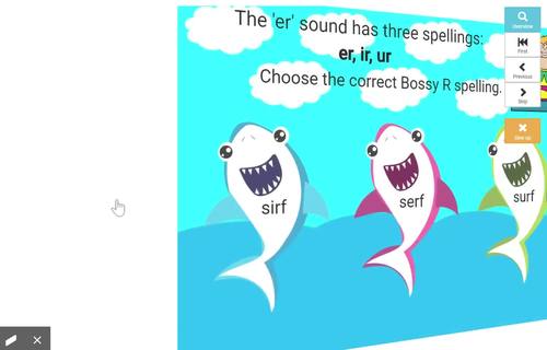 R Controlled Vowel ER, IR, UR Sort DIGITAL for BOOM™ Cards & GOOGLE™ Slides