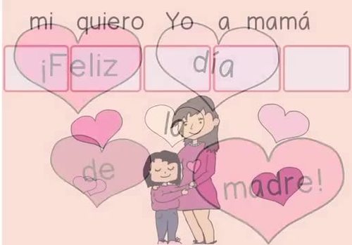 Boom Cards | Día de la madre | Mother's Day | Lectura de palabras y frases