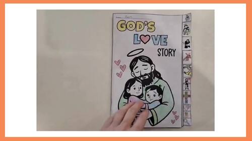 God’s Love Bible Lesson & Scripture Activity Book | Christian Bible ...