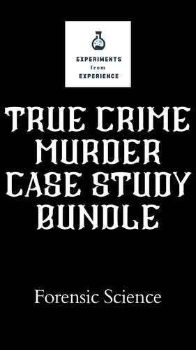 High School Forensics Halloween True Crime Murder Mystery Case Studies ...