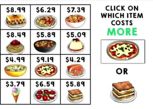 Life Skills - Menu Math - Money - Budget - Dollar Up - BOOM CARDS - Unit 5