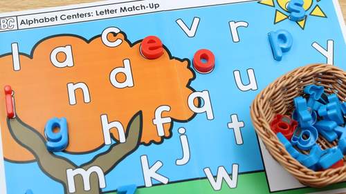 INSTANT Alphabet Magnet Mats by Tara West - Little Minds at Work