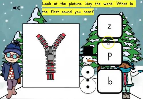 Initial Sounds Activities | Distance Learning Boom Cards by Suburban ...