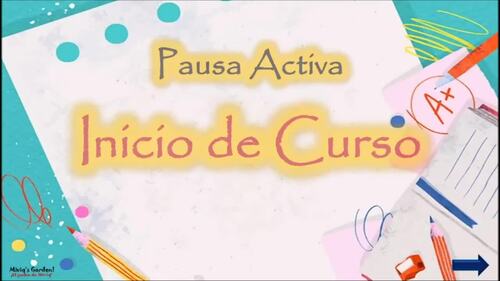 Pausa Activa para Inicio de Curso (Plantilla de 24 preguntas) by Miviq