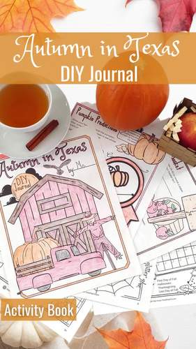Autumn in Texas DIY Journal | Fall Activity Book by Field Trip Texas