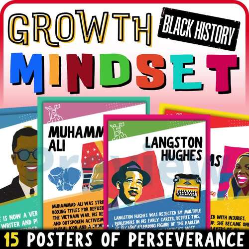 Black History Month Posters | Influential Black Leaders Biography ...