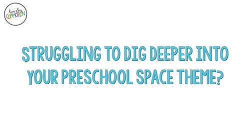 Play Based Preschool Lesson Plans Space Thematic Unit | TPT