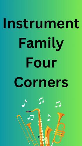 Instrument Family Four Corners by Ashley N Williams | TPT