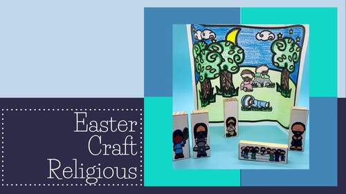 Easter crafts for preschoolers religious by Joy and Sunshine Collective