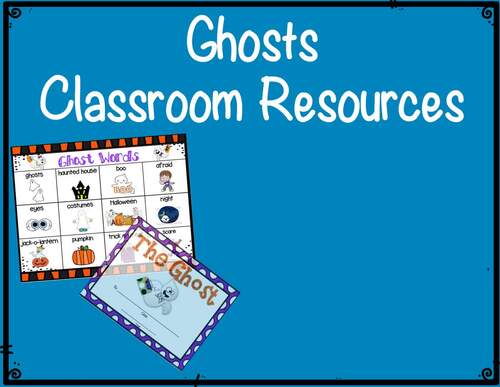 Ghost Unit: Activities & Center by The Teaching Scene by Maureen