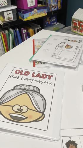 Speech Therapy Interactive Book Companions & Visuals "There Was an Old ...