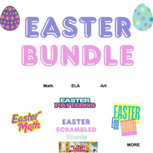 Easter Bundle by MsCruzCrazyClassroom - | TPT
