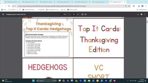 Blending VC Words Phonics Review | CVC Short Vowel Consonant Words ...