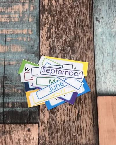 Rainbow Classroom Decor | Months of the Year by Hunt 4 Treasure | TPT
