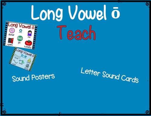 Long Vowel ō Teach Practice & Assess Posters Games Worksheets & Assessments