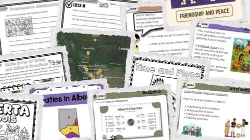 Grade 3 Alberta Social Studies Curriculum BUNDLE (2025 Edition) by ...