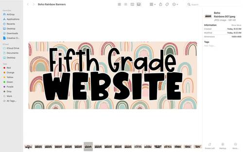Google Sites: Classroom Website Templates-Editable buttons banners ...