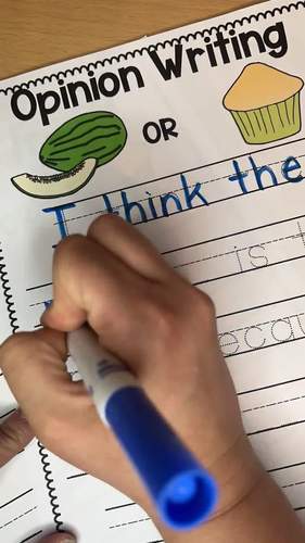 Opinion Writing Unit for Special Education and ESL Students with IEPs