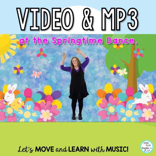 Spring Action Song, Brain Break, Movement Activity &quot;Springtime Dance ...