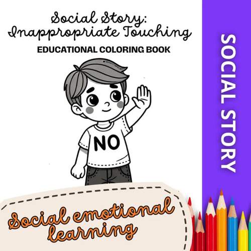 Social story and stories for inappropriate touching — teach body safety SEL