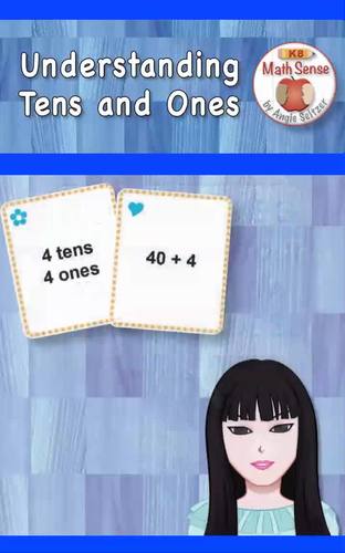 Tens and Ones Place Value: Math Sense Card Games & Matching Activities 1B21