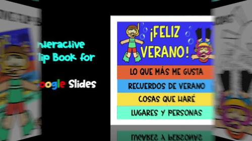 FELIZ VERANO. Happy Summer Interactive Flip books (Digital & Paper)