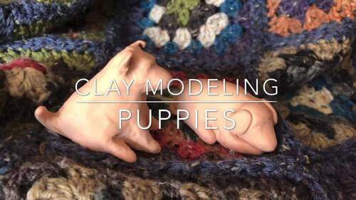 Clay Modeling of Puppies Video | Art Lesson 4 of 5 | Rick Tan | Waldorf