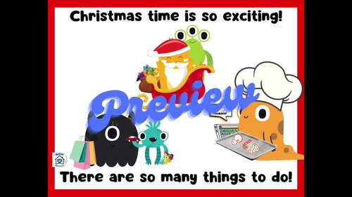 Visiting Santa Social Story Autism Homeschool Special Education | TPT