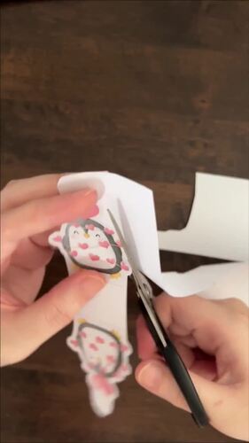 Valentine's Day Lollipop Wrapper - DIY Valentines gift printable template