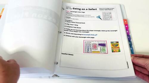 Safari Lesson Plan | Toddler and Preschool Thematic Themes by ...