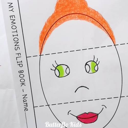 Social Emotional Learning Emotions and Feelings Flip Book | SEL Activities