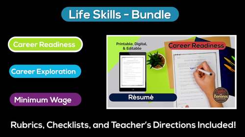 Life Skills Bundle - Real World Projects for College and Career Readiness