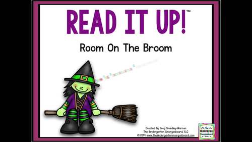 Read It Up! Room On The Broom by Kindergarten Smorgasboard | TpT