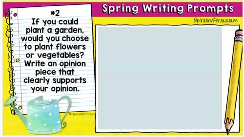 4th and 5th Grade Writing Prompts {Seasonal Bundle} with Digital ...