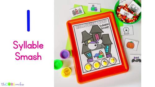 Halloween Math & Literacy Centers for Preschool, Center Activities PreK ...