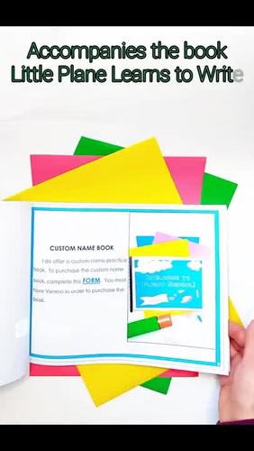 Little One Learns to Write Plane by Summer Sweetness | TPT